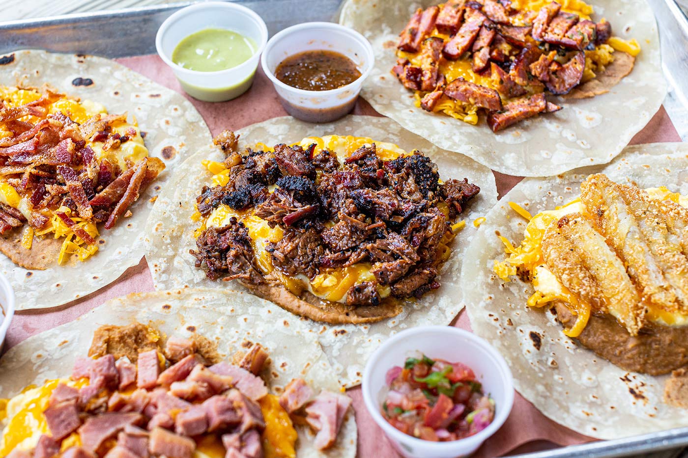 Breakfast Tacos – The Pit Room